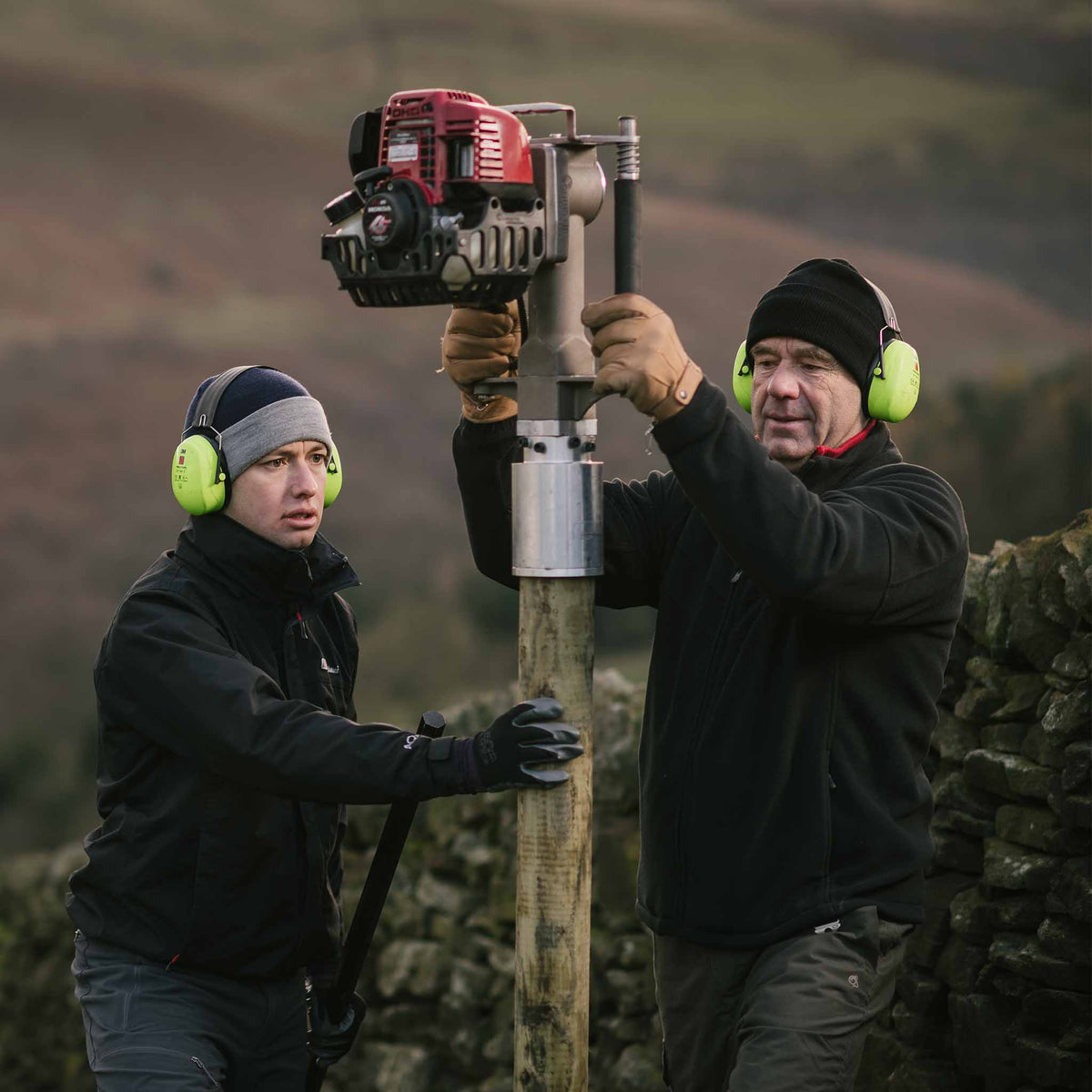 Fencing Contractor - Easy Petrol Post Driver