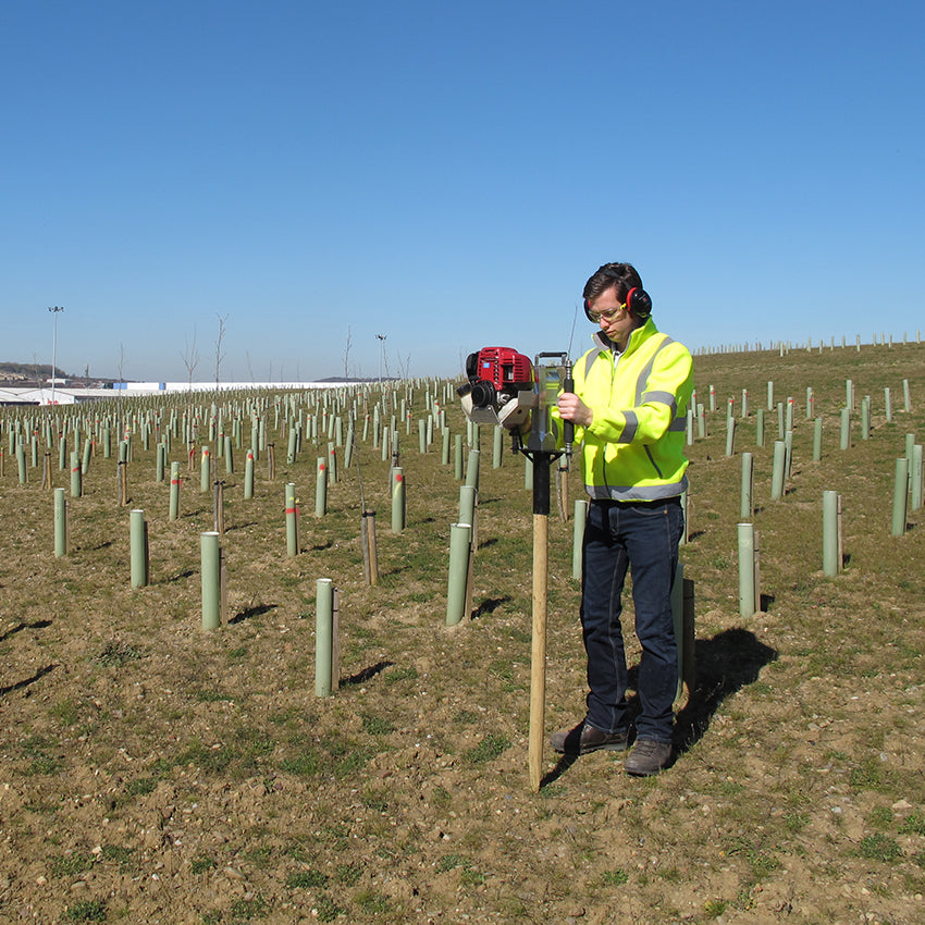 Forestry Contractor Easy Petrol Post Driver Forestry Contractor Easy Petrol Post Driver