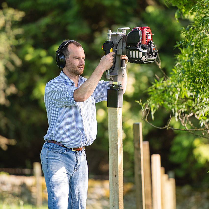Square and Rectangle Timber Posts - Easy Petrol Post Driver