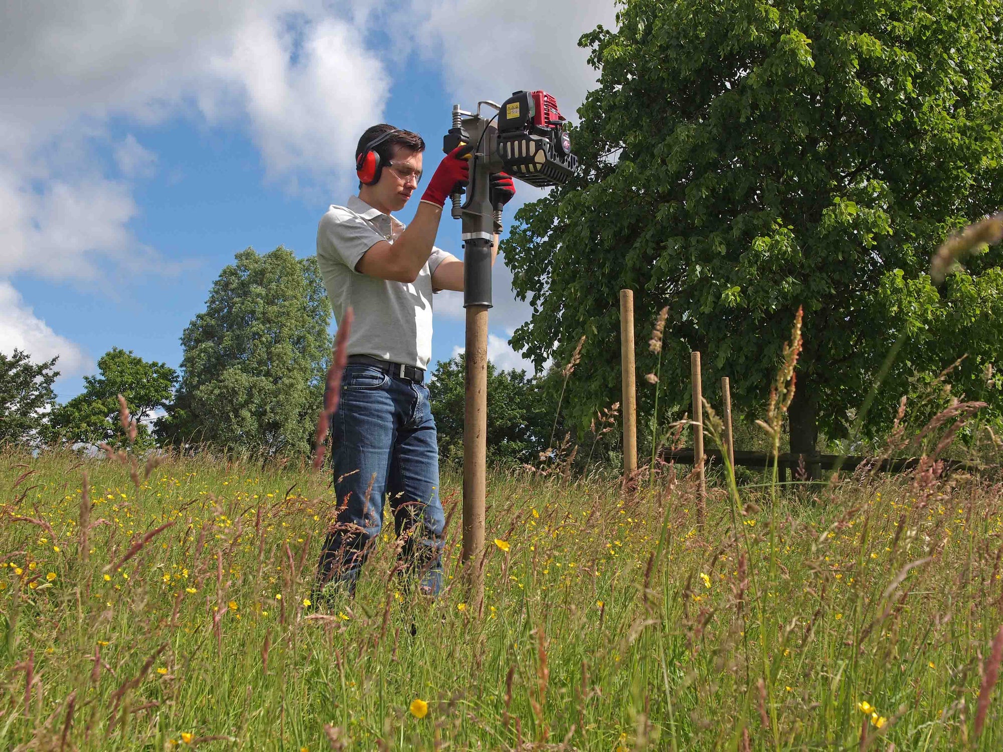Round Adapters - Easy Petrol Post Driver