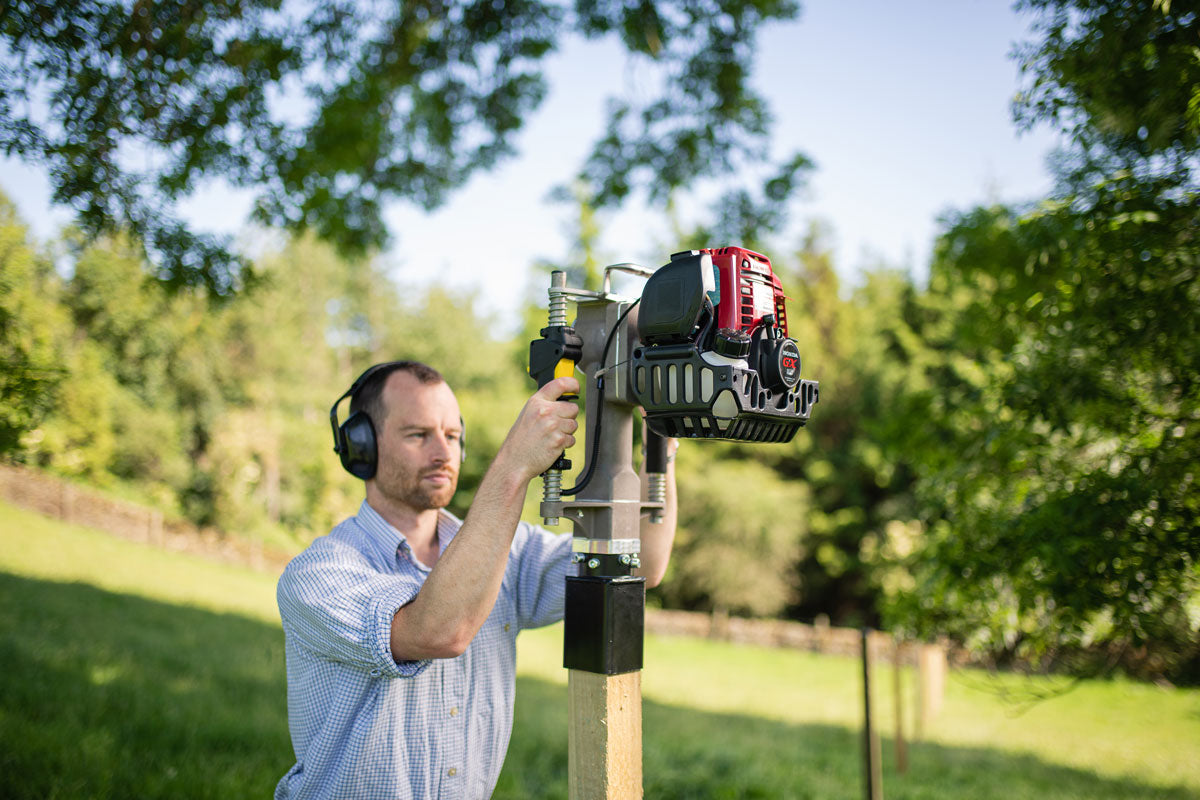 Easy Petrol Post Driver - Fast & Easy Post Driving